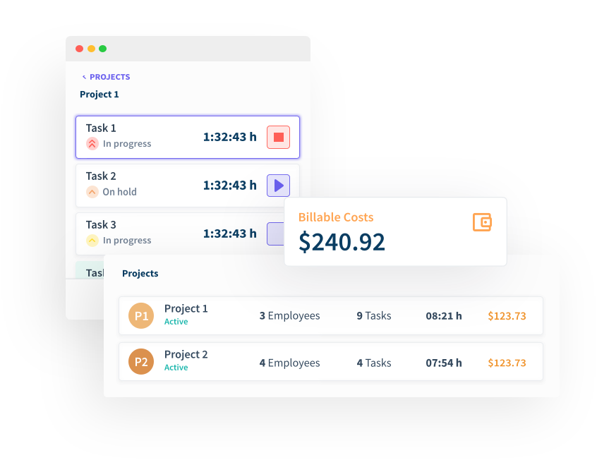 Worktrack - Employee Monitoring Software with Time Tracking